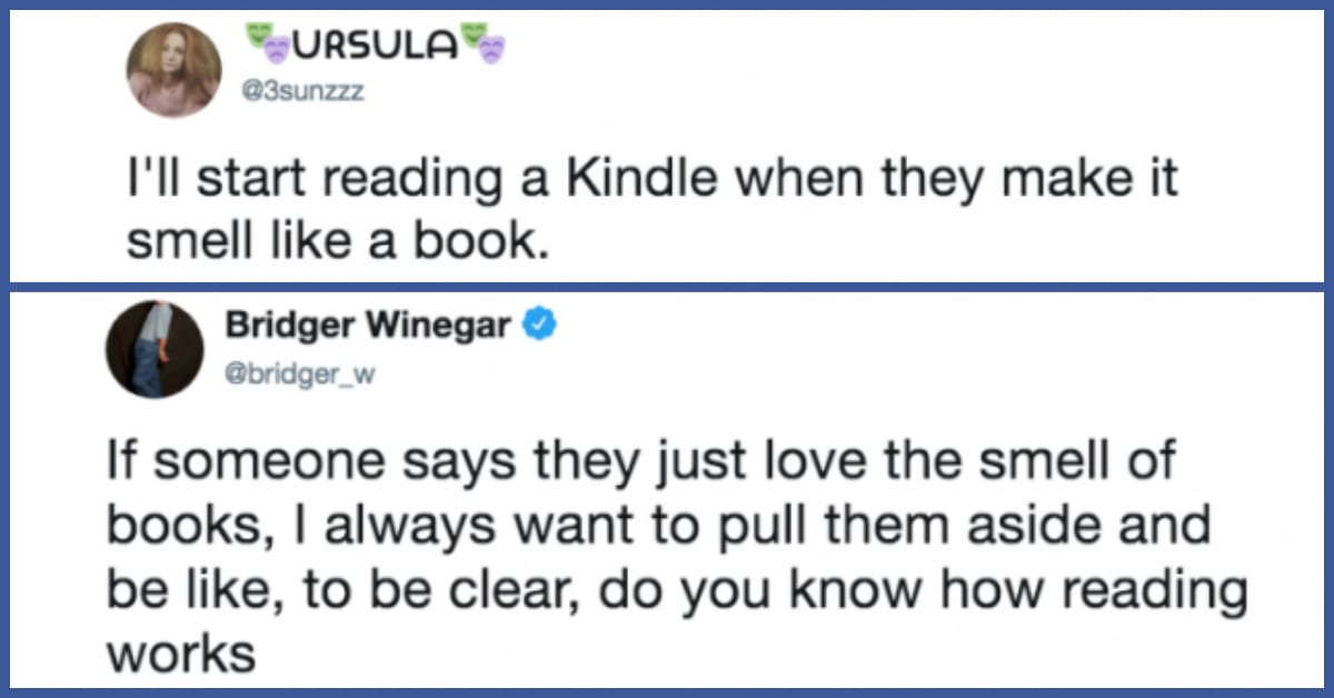20 Funny Tweets About People Who Love Books