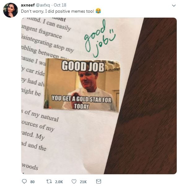 This Teacher's Meme-Based Grading System Is a Hit with Her Students