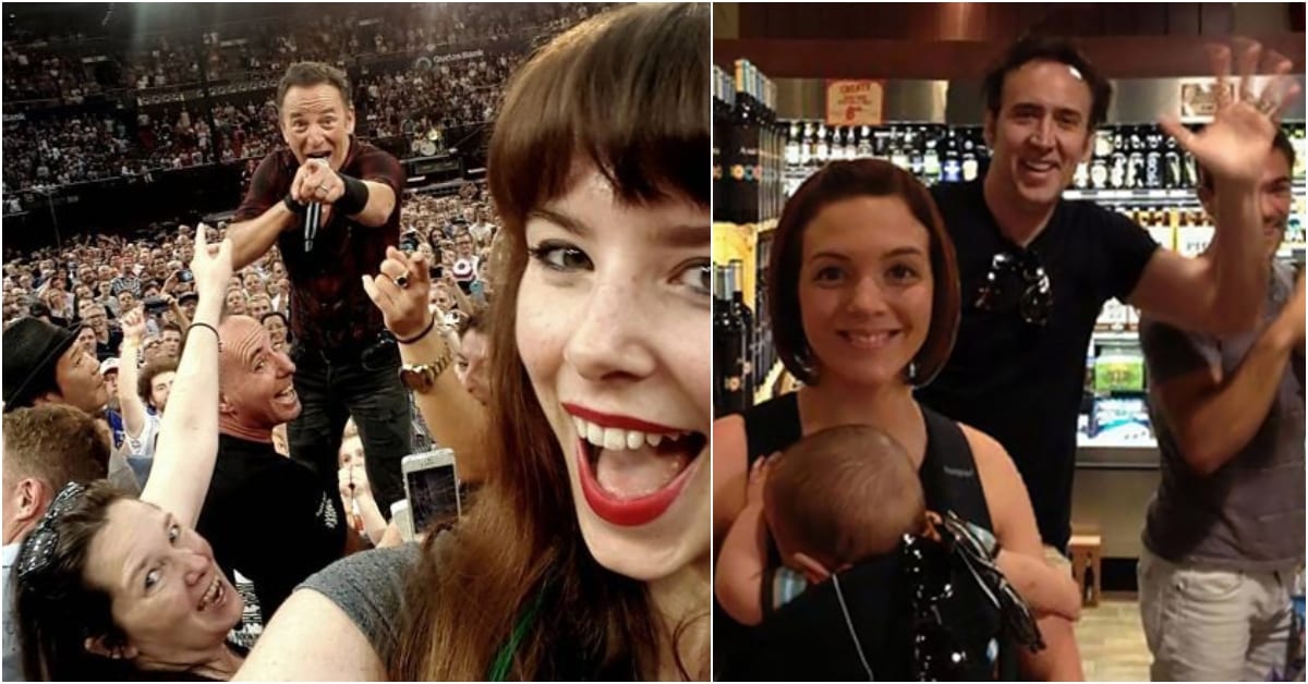 19 Times Celebrities Photobombed Regular People