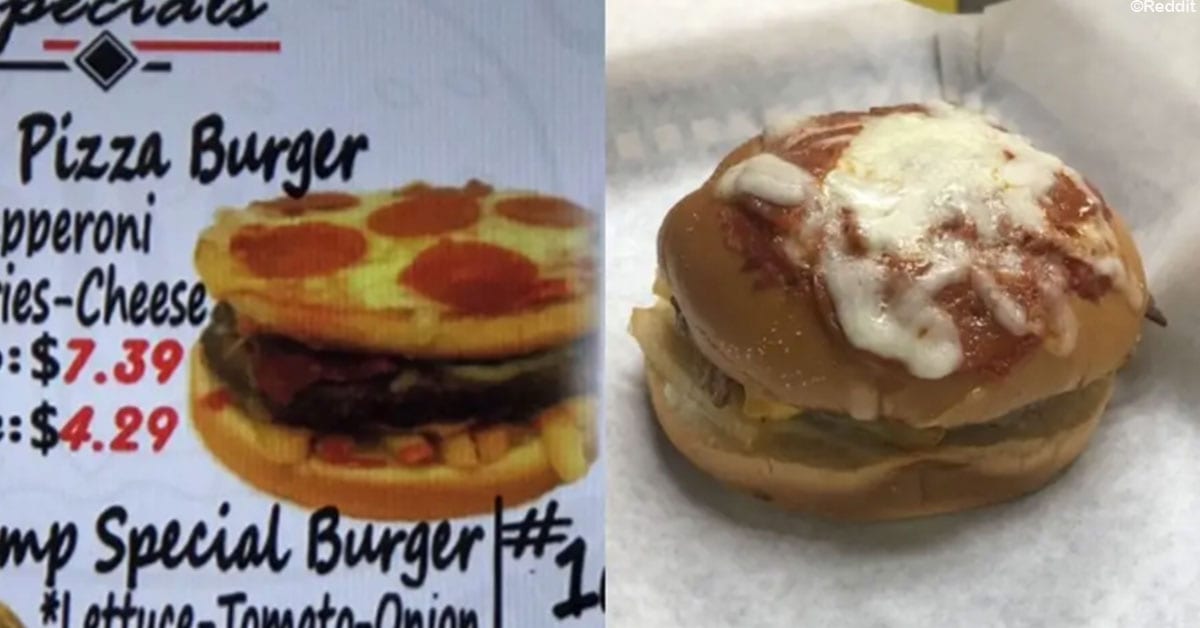 15 Photos Of People Who Did Not Get the Food They Ordered