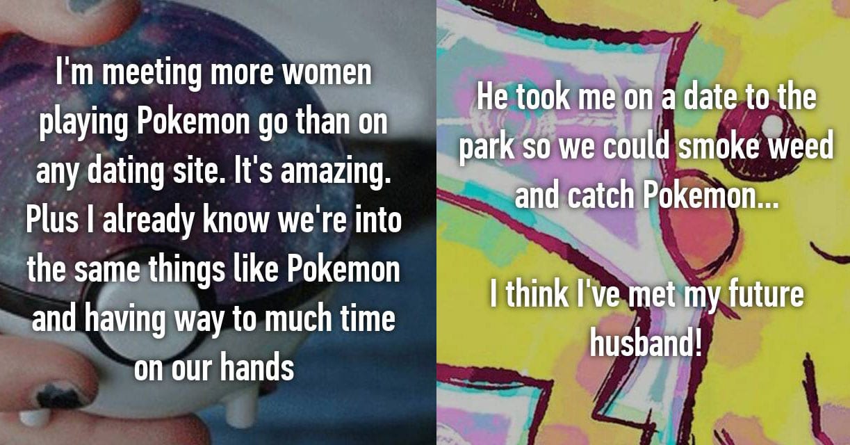 15 Couples Who Found Love Playing Pokémon Go