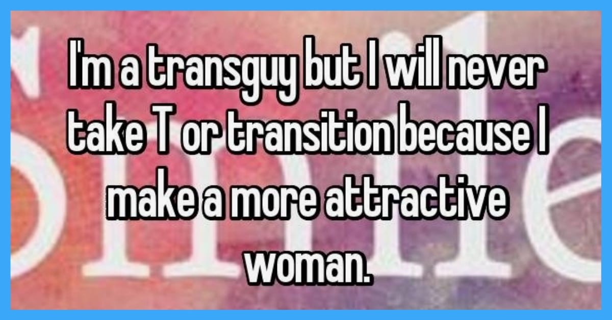 10 Transgender Folks Talk About Why They Can't or Won't Transition