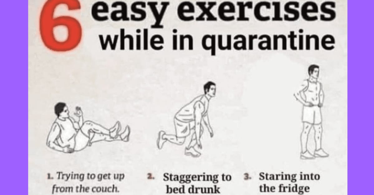12 Memes That Speak the Truth About Working Out From Home