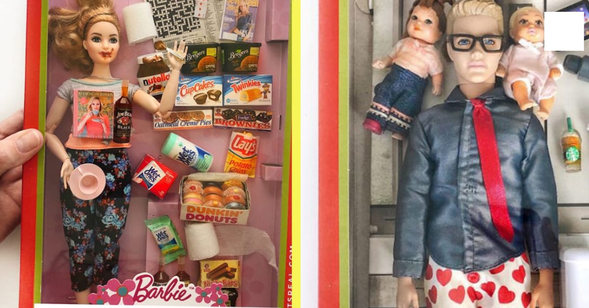 'Stretchy Pants Barbie' and 'Zoom Ken' — Woman Creates 2020 Barbie ...