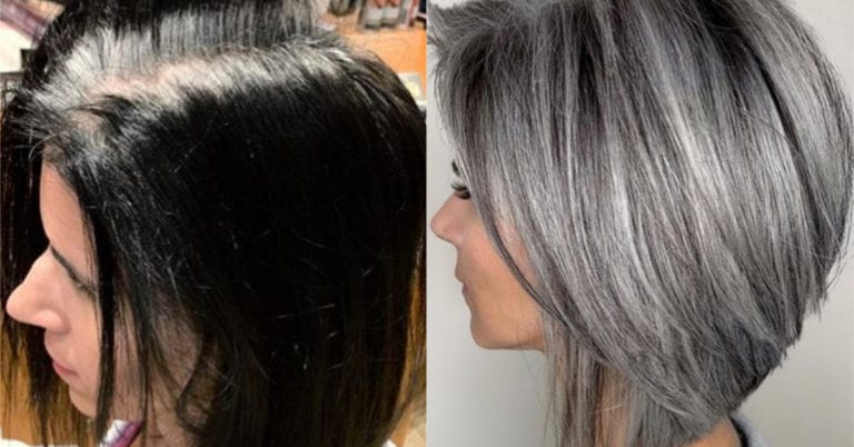 Women Are Embracing Their Gray Hair with this "Silver" Treatment
