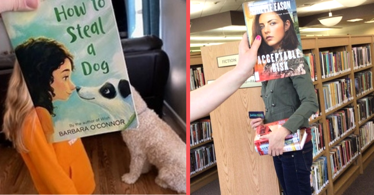 15 of the Best Examples of the #BookFace Challenge